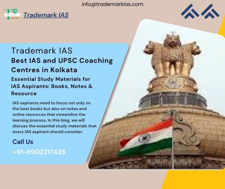 Essential Study Materials for IAS Aspirants: Books, Notes & Resource ...
