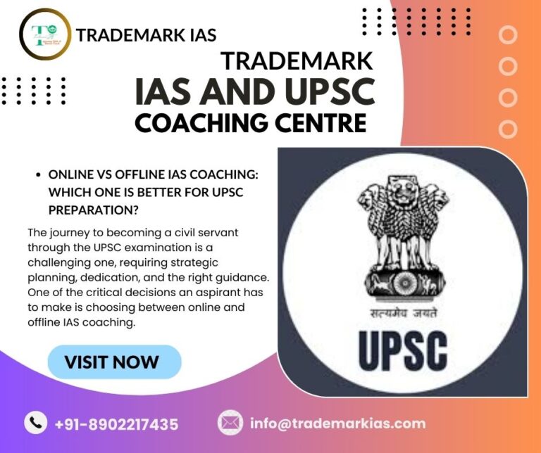 Online vs Offline IAS Coaching: Which One is Better for UPSC ...